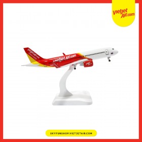 Vietjet Aircraft Model 1:200